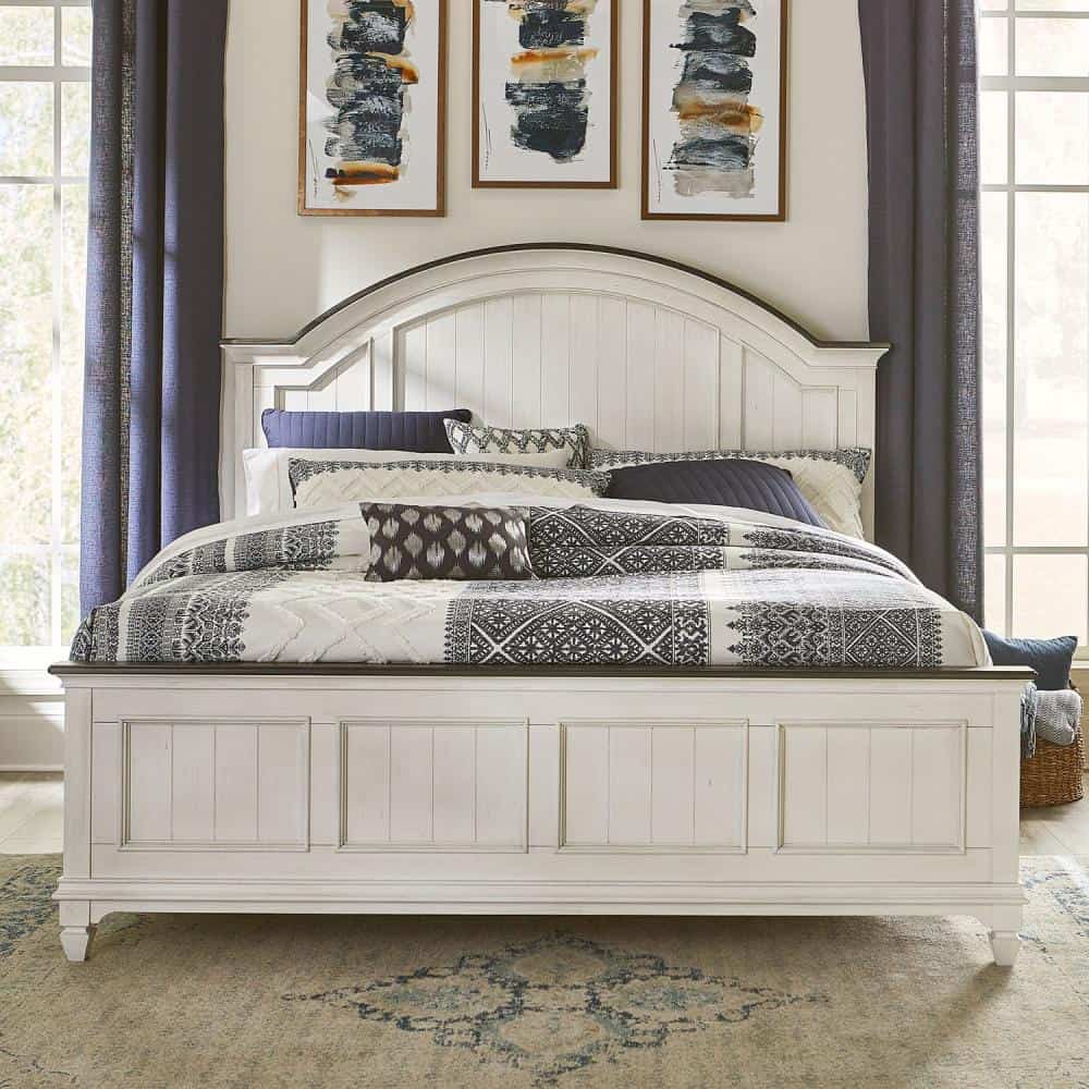 Allyson Park Arched Panel Bed - Southern Style Fine Furniture
